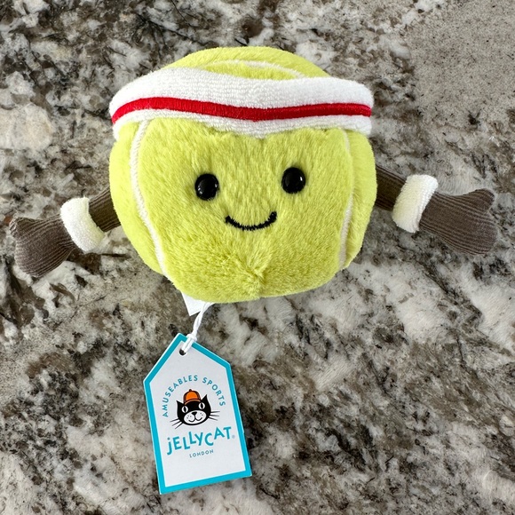Jellycat | Toys | Jellycat Amusable Sports Tennis Ball Nwt | Poshmark